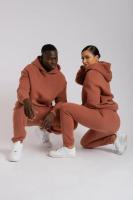 China 2 Piece Women Jogger Sets Jumper Gym Sweatpants Unisex Oversize Hoodie Tracksuit for sale