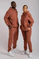 China 2 Piece Women Jogger Sets Jumper Gym Sweatpants Unisex Oversize Hoodie Tracksuit for sale