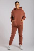 China 2 Piece Women Jogger Sets Jumper Gym Sweatpants Unisex Oversize Hoodie Tracksuit for sale