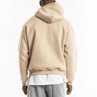 China High Quality Heavy Weight Cotton Stringless Blank Hoodie Custom Men Streetwear OEM Logo Custom Hoodie for sale