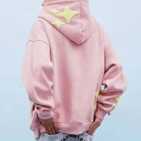 China Custom Logo Terry Cotton Puff Printing Vintage Hoodies Washed Oversized 3D for sale