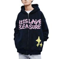 China Custom Logo Terry Cotton Puff Printing Vintage Hoodies Washed Oversized 3D for sale