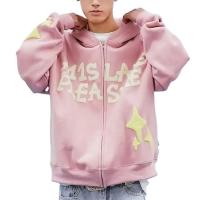 China Custom Logo Terry Cotton Puff Printing Vintage Hoodies Washed Oversized 3D for sale