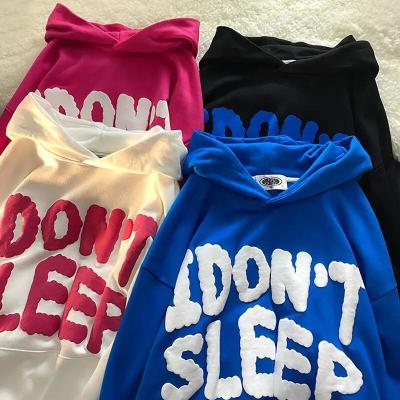 China Custom High Quality 3D Puff Printing Hoodie Heavy Weight 100% Cotton Pullover Men&prime;s Hoodies for sale