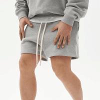 China Men Cotton Sweat Shorts with Pockets Workout Casual Loose Shorts Sportswear Running Athletic Mens Shorts Gym for sale