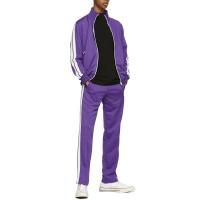China Custom Logo Sweatsuit Sets Casual Sportswear Men Striped Running Wear Training Jogging Wear for sale