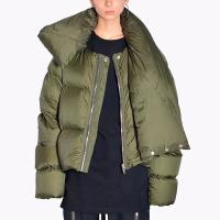 China Winter New Thick Down Cotton Puffer Coat for Ladies Vintage Warm Women Clothing Scarf Design Bubble Jacket for sale