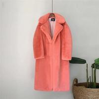 China 2023 Winter Women Coat Luxury Vegan Fur Coat Faux Mink Fur Women Long Faux Fur Coat for Ladies for sale