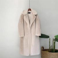 China 2023 Winter Women Coat Luxury Vegan Fur Coat Faux Mink Fur Women Long Faux Fur Coat for Ladies for sale