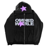 China Hoodies Heavyweight High Quality Cotton Fleece Full Hoodie Custom Embroidered Zip up for sale