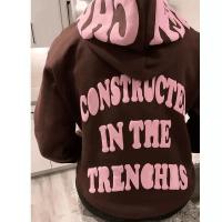 China Custom Puff Print Sweatshirt 3D Logo Oversized Heavyweight Fleece Sweater Men Sport Cotton Men&prime;s Hoodies & Sweatshirts for sale