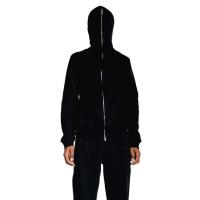 China Mens Hoodies Custom Logo on Face Chest Embroidery Design Slim Body Heavy Weight Hoodies Men Full Zip up Hoodie for sale