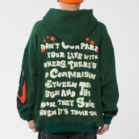 China Factory Supplying Cotton Polyester Puff Print Hoodie 50 400GSM 3D Foam Print Men&prime;s Hoodies for sale