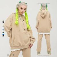 China Men&prime;s Hoodies OEM Customized Graphic Plus Size Women&prime;s Oversize Blank Hoodies Set for sale