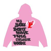 China Wholesale Custom Full 3D Puff Print Casual Raw Hem Hooded Pullover Embroidery Logo Cut Edge Hoodie for sale