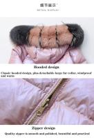 China Fox Fur Collar Down Jackets Bubble Coats Women Short Coats for Ladies Puffer Jacket Winter Coats Women for sale