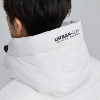 China Custom Print Men&prime;s Down Jacket Goose for Mens 2023 Winter Puffer Jacket Long Down Coats Hooded Clothes for sale