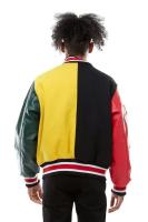 China Embroidery Patches Custom Men Letterman Jacket Baseball Leather Street Plus Size Coat Varsity Jacket for Men for sale