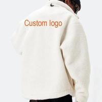 China Fashion Custom Color Winter Outdoor Fleece Coat Sherpa Jacket Full Zipper up Sherpa Fleece Jacket for Men for sale