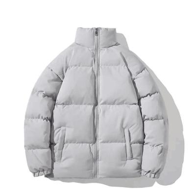 China Custom Winter Puffer Jacket for Men Stand Collar Casual Outwear High Quality Coats Padded Men Jacket for sale