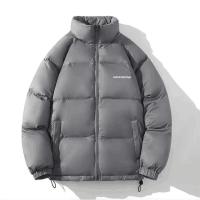 China OEM Custom Embroidered Warm Thicken Bubble Mens The Winter Down Coats High Quality Quilted Padded Down Puffer Jacket for Men for sale