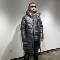 China High Quality Fashion High Street Cotton or White Duck Down Filling Hoodie Puffer Jacket for Men Parka Coat for sale