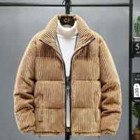 China Plus-Size Men&prime;s Corduroy Winter 2022 Overcoat Warm Coat Men&prime;s Cotton Jacket for Men for sale