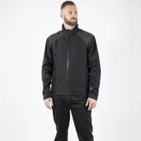 China Custom Utility Golf Waterproof Jacket Outwear Coat Waterproof Rain Suits OEM Pockets Black Nylon Softshell Jacket for Men for sale