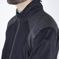 China Custom Utility Golf Waterproof Jacket Outwear Coat Waterproof Rain Suits OEM Pockets Black Nylon Softshell Jacket for Men for sale