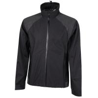 China Custom Utility Golf Waterproof Jacket Outwear Coat Waterproof Rain Suits OEM Pockets Black Nylon Softshell Jacket for Men for sale