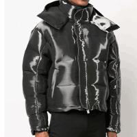 China OEM Custom Wholesale Reflective Nylon Men&prime;s Metallic Custom Winters Bubble Coat Logo for Shiny Men Padded Down Puffer Jacket for sale
