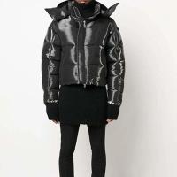 China OEM Custom Wholesale Reflective Nylon Men&prime;s Metallic Custom Winters Bubble Coat Logo for Shiny Men Padded Down Puffer Jacket for sale