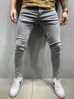 China Casual Skinny Jeans Trousers Classica Denim Pants Washed Stretch Jeans for Men for sale