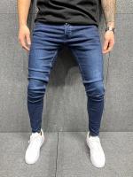 China Casual Skinny Jeans Trousers Classica Denim Pants Washed Stretch Jeans for Men for sale