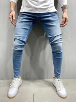 China Casual Skinny Jeans Trousers Classica Denim Pants Washed Stretch Jeans for Men for sale