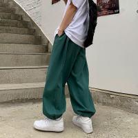 China Custom Loose Sport Pant Stylish High Waist Pockets Pant for Men for sale