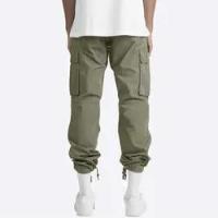 China Sports Polyester Super Dry Trousers Solid Pockets Zip Man Casual Cargo Pants for Men for sale