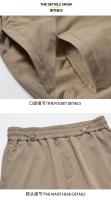 China Tactical Cargo Pants Men&prime;s Multiple Pockets Trousers Work Outdoor Techwear Hiking Pantalons Celana Pria Casual for sale