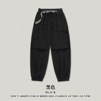 China Custom Track Jogger Pants Cargo Multi Pockets Pant Men Khaki Trousers Cargo Pants for Men for sale