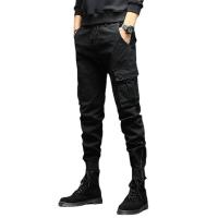 China 2023 Customize Casual Jogger 100% Cotton Twill Workout Hiking Men&prime;s Sweatpants Relaxed Fit Straight Camouflage Cargo Pants for sale