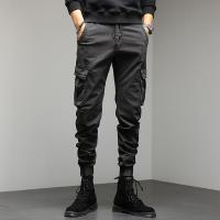 China 2023 Customize Casual Jogger 100% Cotton Twill Workout Hiking Men&prime;s Sweatpants Relaxed Fit Straight Camouflage Cargo Pants for sale