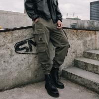 China fashion Cargo Casual Pockets Outdoor Sports Gym Hip Hop Street Wear Muscle Sweatsuits Sportswear Sweatpants Trousers Men&prime;s Pants for sale