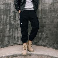 China fashion Cargo Casual Pockets Outdoor Sports Gym Hip Hop Street Wear Muscle Sweatsuits Sportswear Sweatpants Trousers Men&prime;s Pants for sale