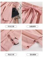 China Customized Cargo Trousers Multi-Pockets Work Trousers Workwear Pants Women Sports Overalls Pants for sale