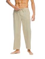 China Men&prime;s Casual Linen, Cotton and Linen Trousers for sale