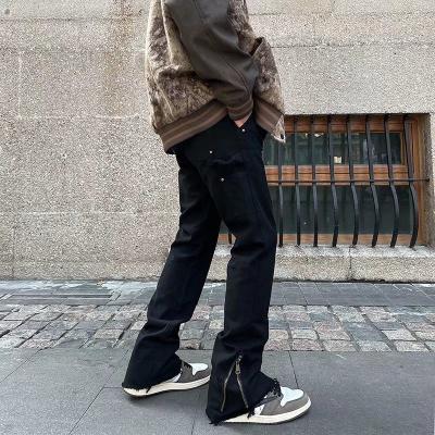 China Men Cargo Jogger Pants Cargo Multi Pockets Custom Straight Track Pant Men Khaki Trousers Cargo Pants for sale