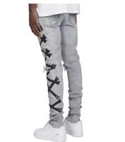 China Ripstop Fabric Men Cargo Pants Men Cotton Jeans Pant for sale