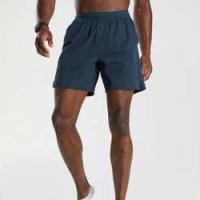 China Wholesale Workout Fitness Customize Running Training Shorts Woven Spandex Nylon Athletics Sports Gym Shorts for Men for sale