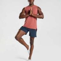China Wholesale Workout Fitness Customize Running Training Shorts Woven Spandex Nylon Athletics Sports Gym Shorts for Men for sale