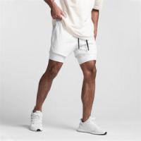 China Wholesale Custom Mesh Sweat Compression 2 in 1 Print Designer Nylon Fitness Boxer Gym Workout Sports Cargo Running Men&prime;s Shorts for sale